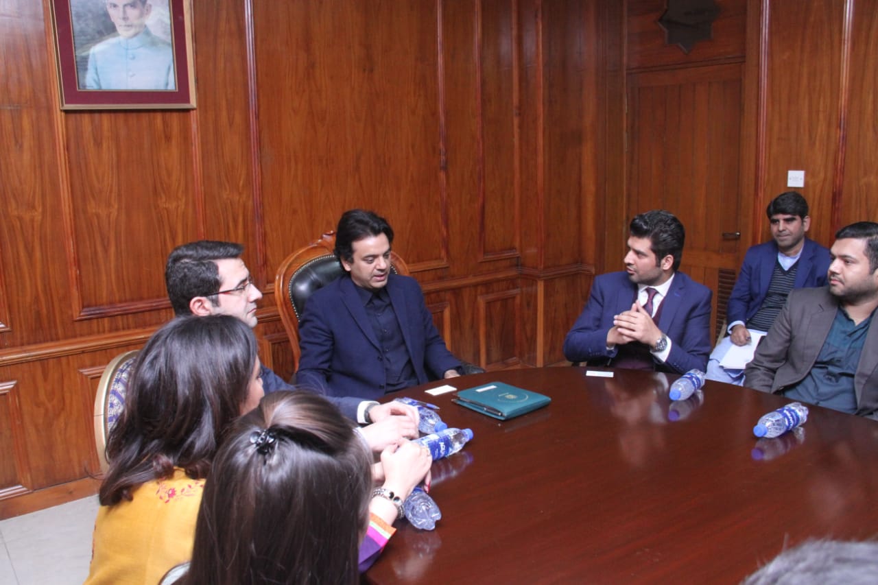 Meeting with Mr. Usman Dar, Special Adviser to the Prime Minister of ...